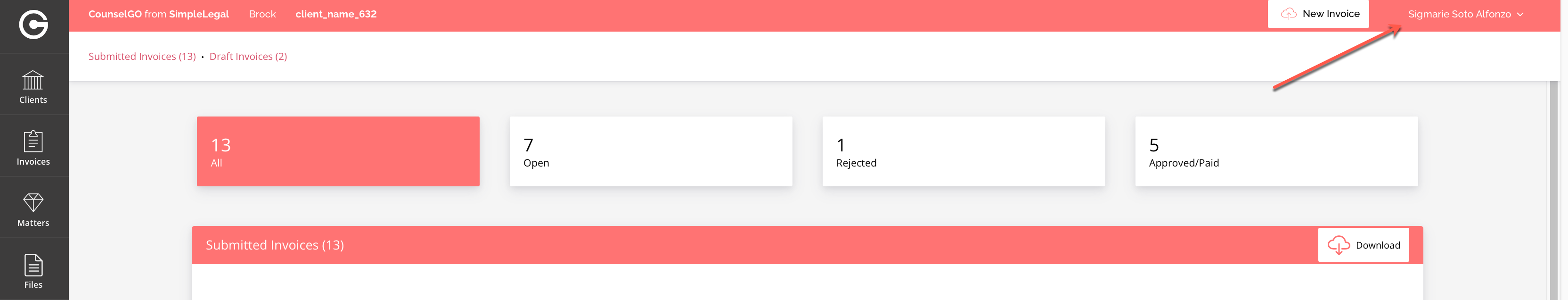 CounselGO Menus & Navigation