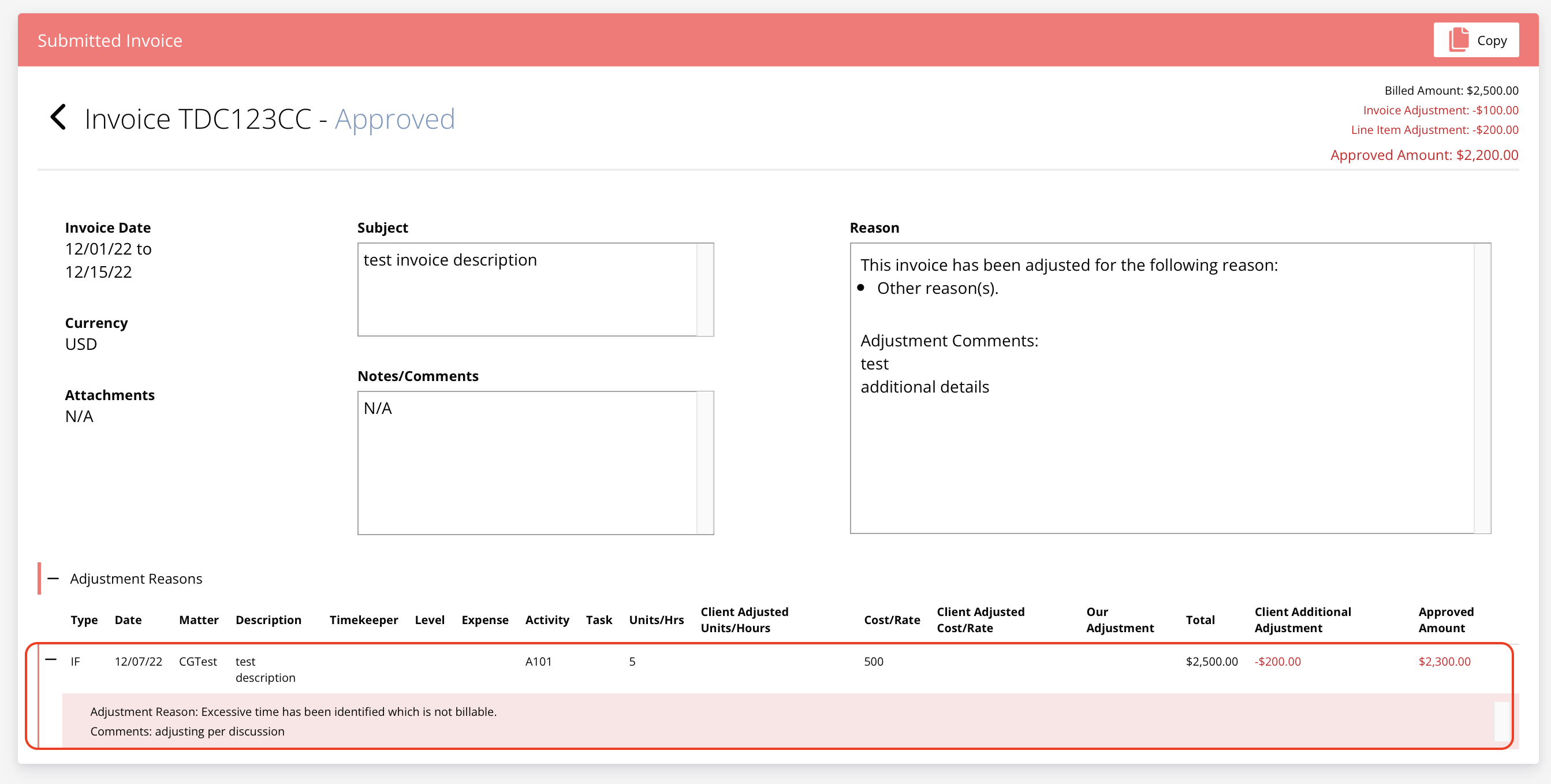 CounselGO Invoicing FAQs